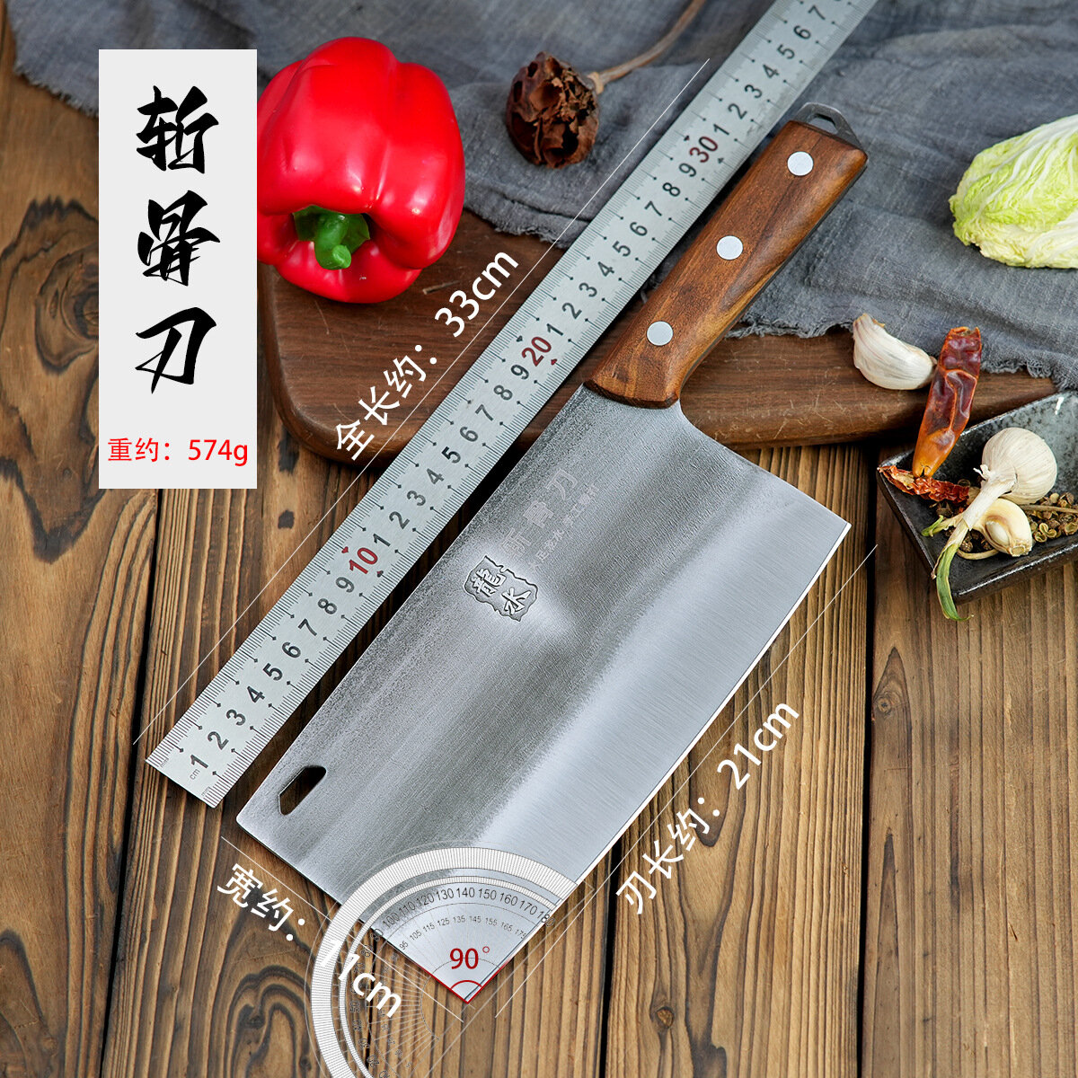 Китайский стиль кованого ножа, нож для овощей с драконом, нож для нарезки из нержавеющей стали, острый нож для нарезки, набор кухонных ножей