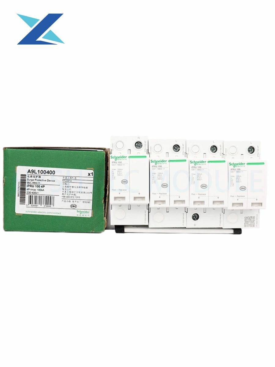 Новый Защита от перенапряжения iPRU 100 4P AC350V A9L100400