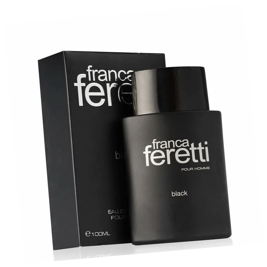 Franca Feretti Black одеколон мужской 100 мл - Франка Феретти Блек туалетная вода