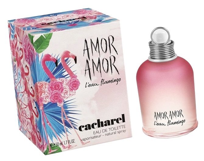Женский парфюм Cacharel Amor Amor L Eau Flamingo 50 мл - Кашарель Ле Фламинго