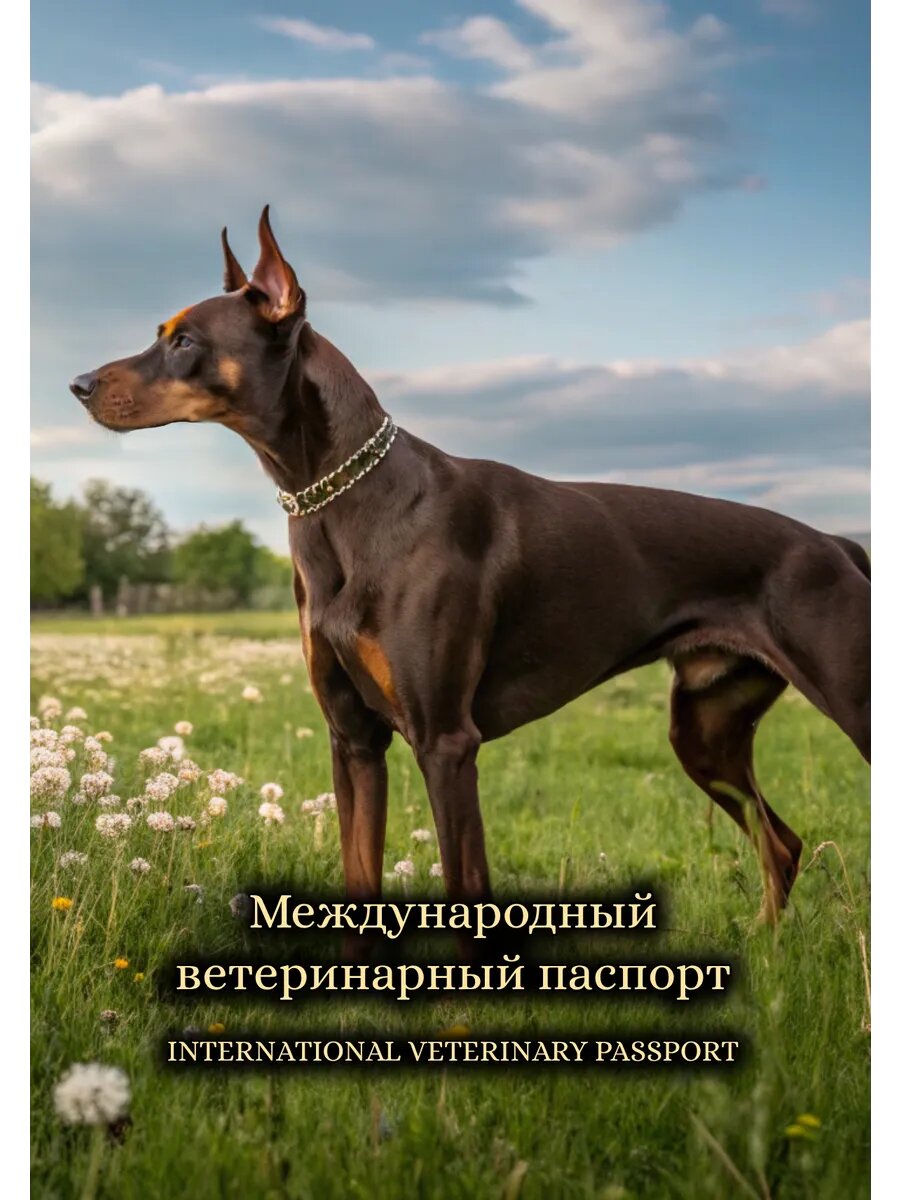 Международный ветеринарный паспорт с аудио-записью