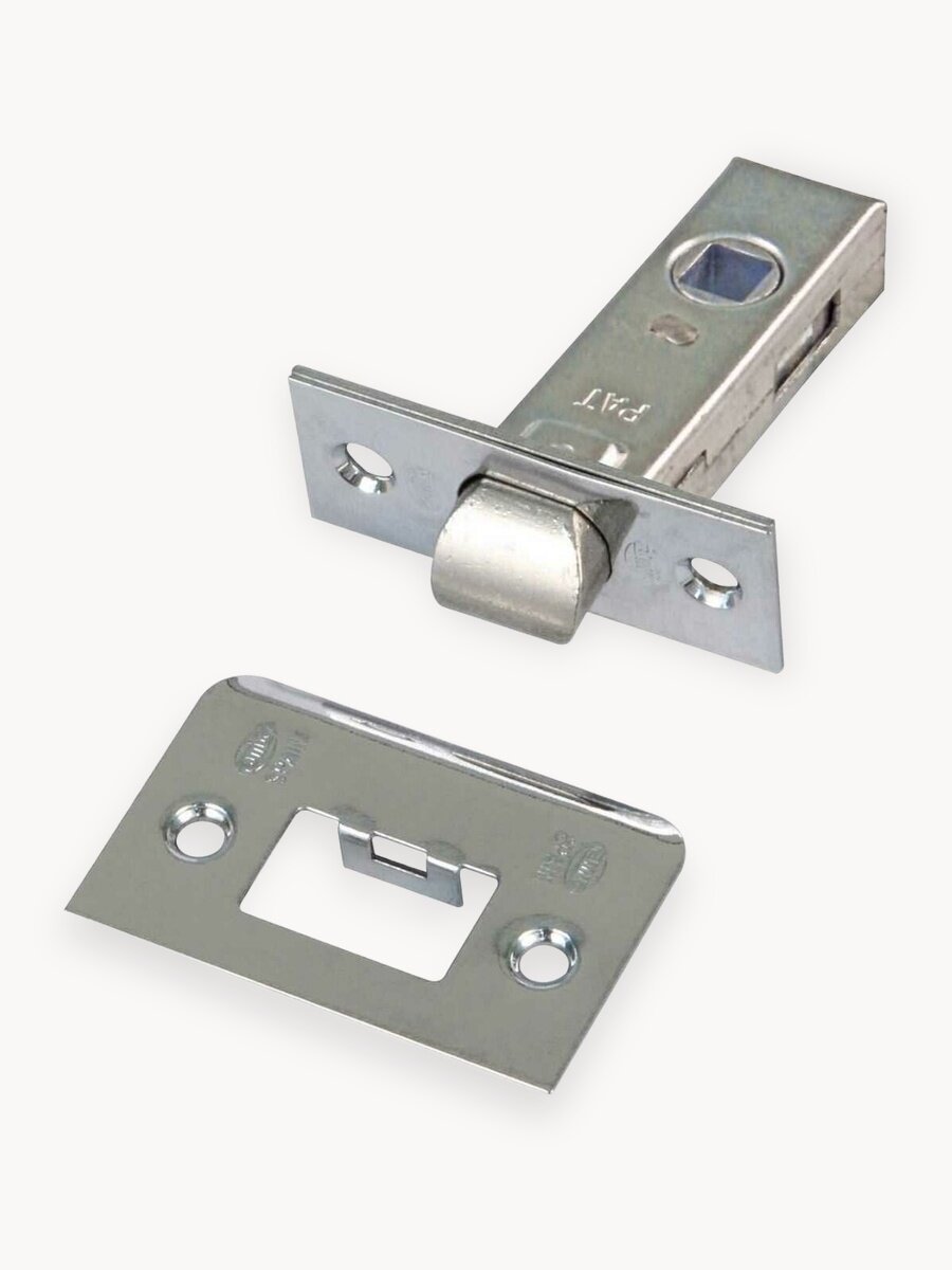 Защелка дверная AMIG, покрытие никель, Артикул 6-45-NI