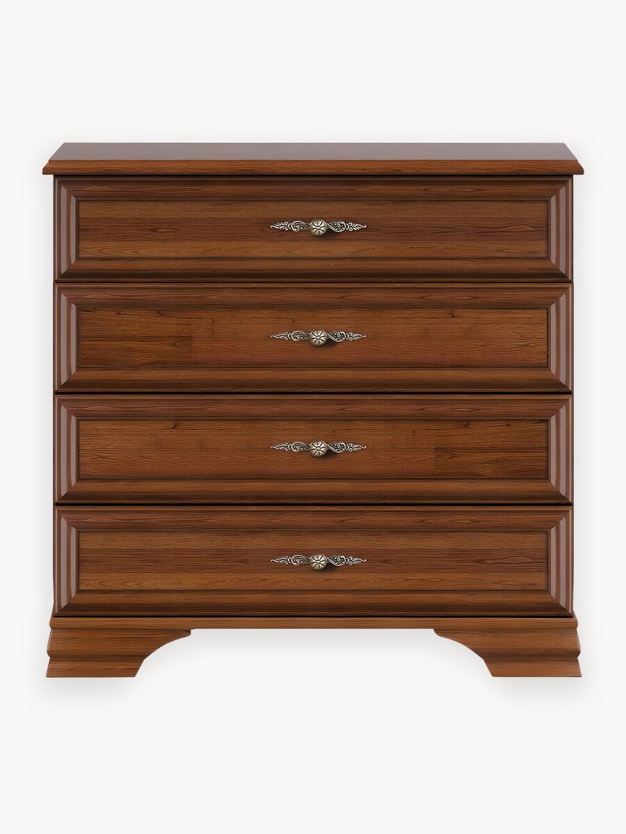 Комод БРВ-мебель Кентаки KOM 4S 94.5 x 44.5 x 90.5 см