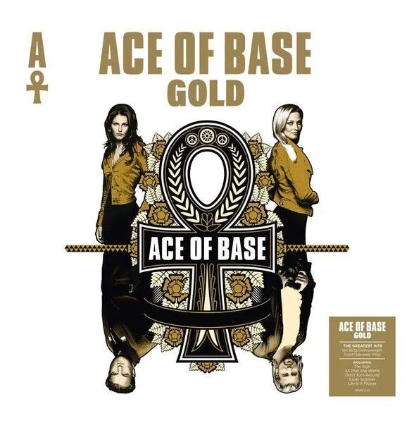 Пластинка виниловая Ace Of Base Gold, Зарубежная поп-музыка, 1LP, 180g, Gold Vinyl, Demon Records