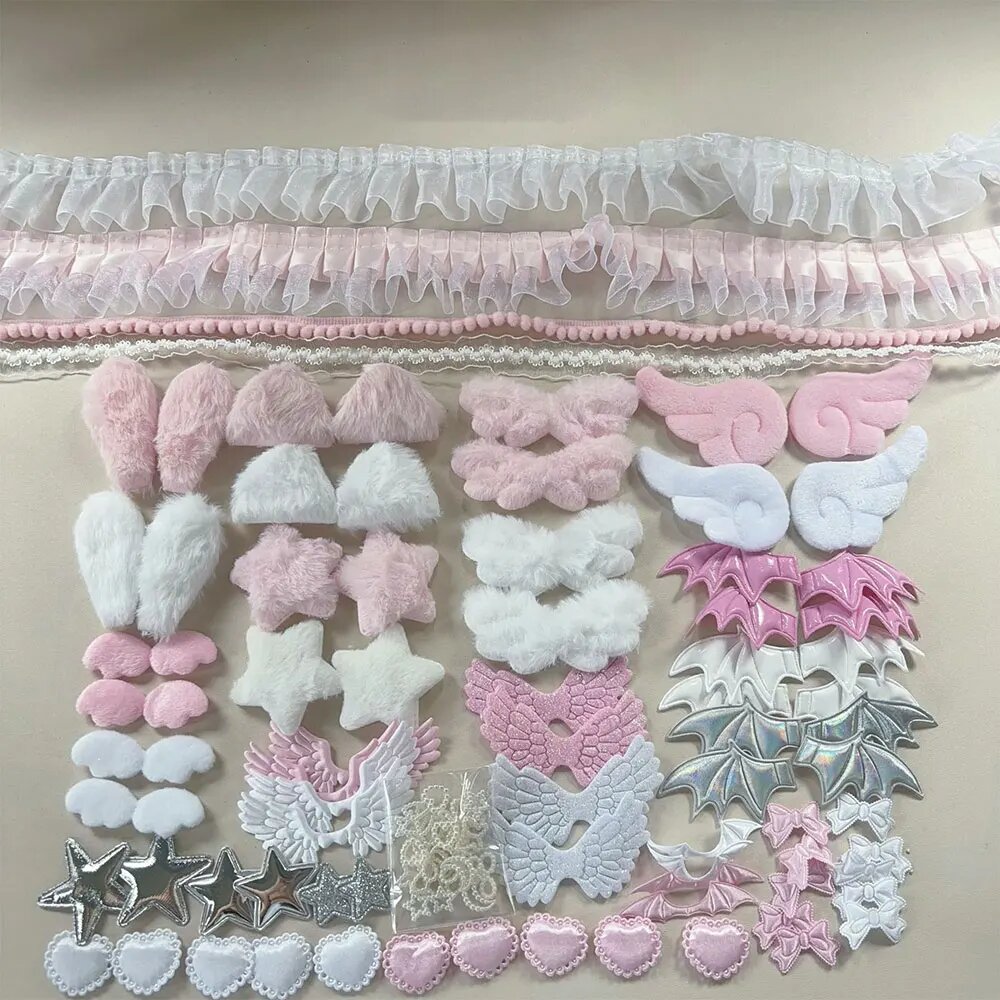 Набор для декора сумок Kawaii DIY Ita Bag pink