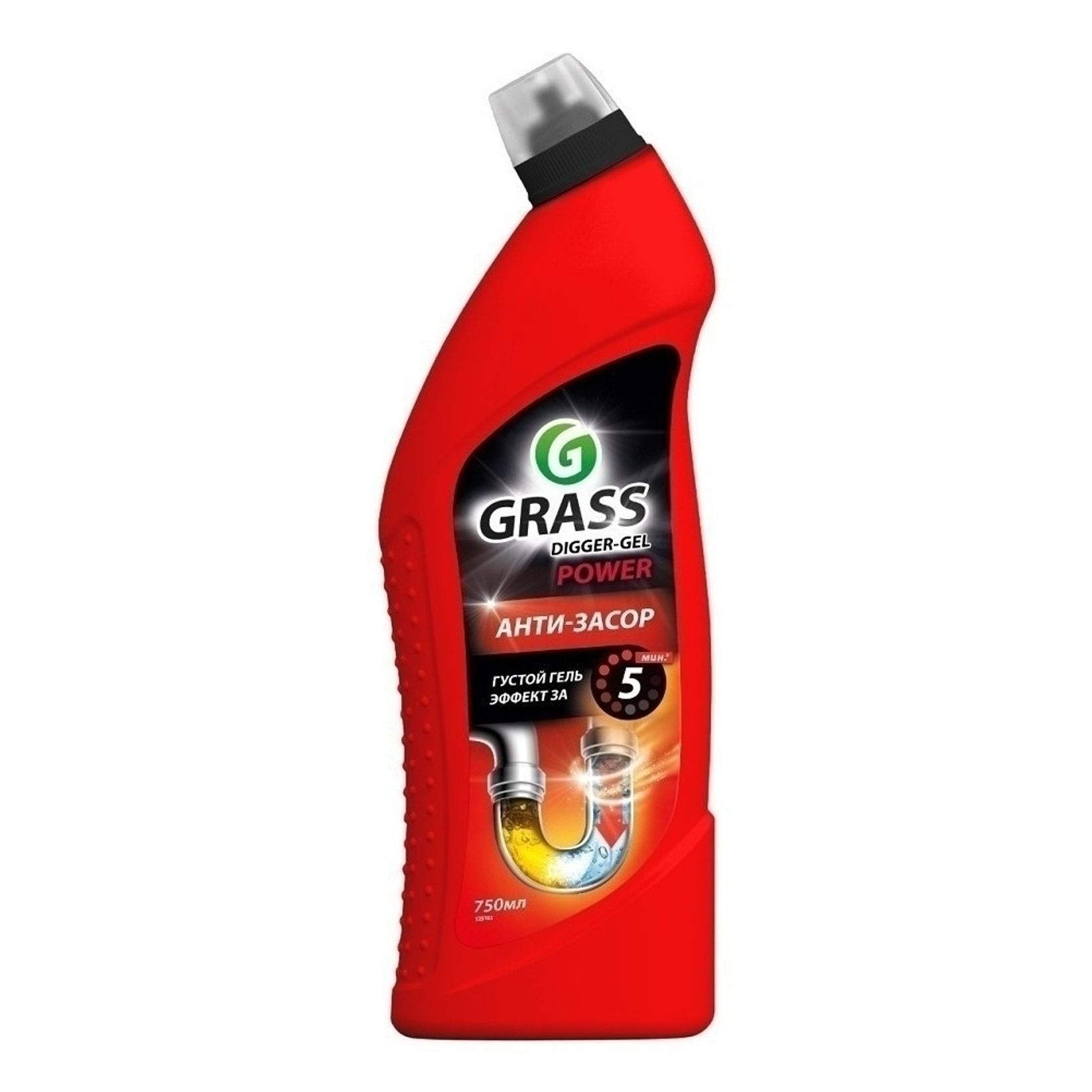 Гель Grass Digger-Gel для прочистки труб 750 мл