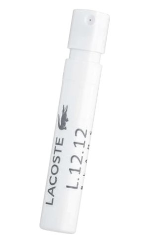 Сэмпл туалетной воды для мужчин Лакост Л 12 12 Бланк 1.2 мл - Lacoste L 12 12 Blanc Pure