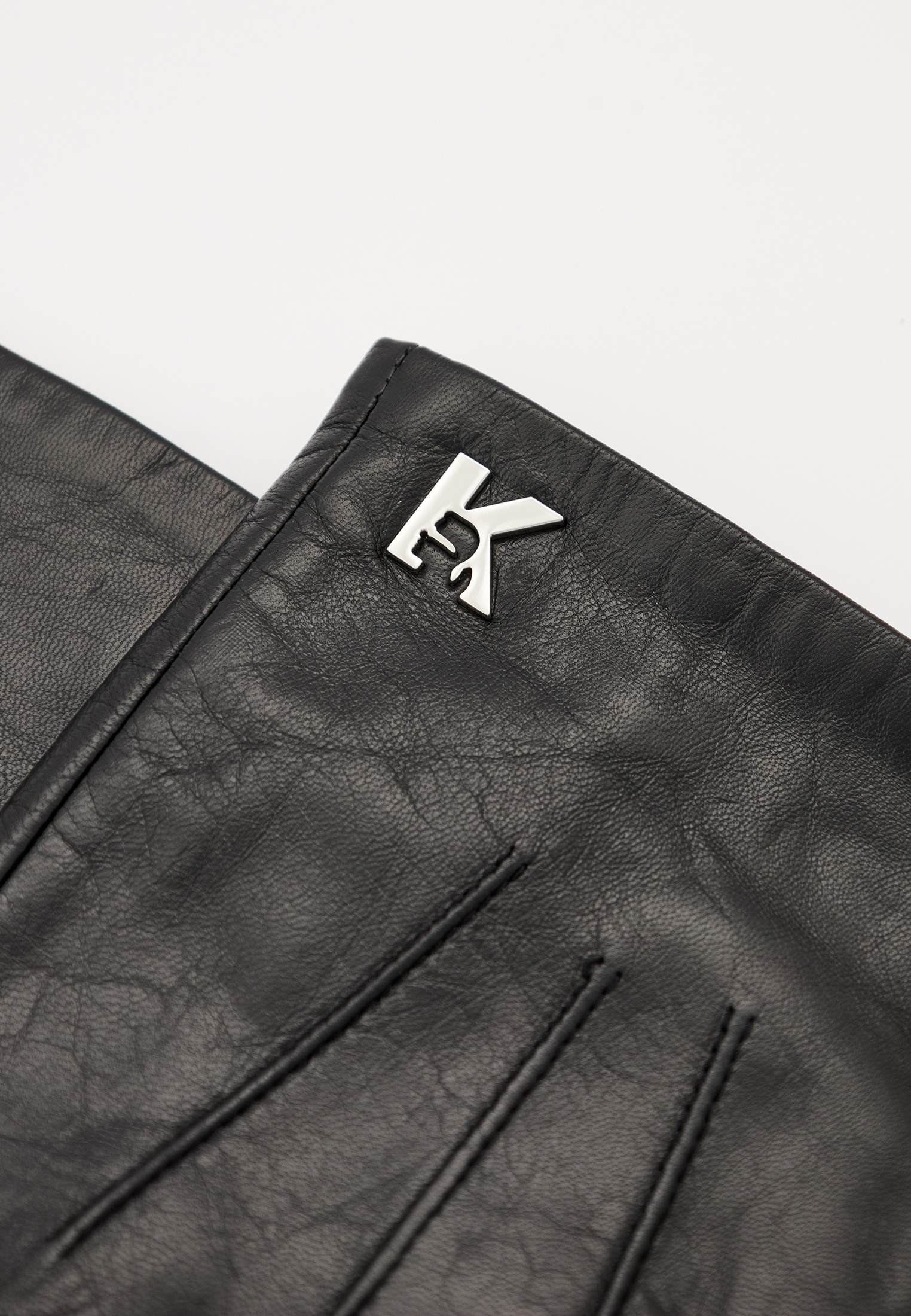 Перчатки KARL LAGERFELD JEANS для мужчин, размер M, черный — фото 1