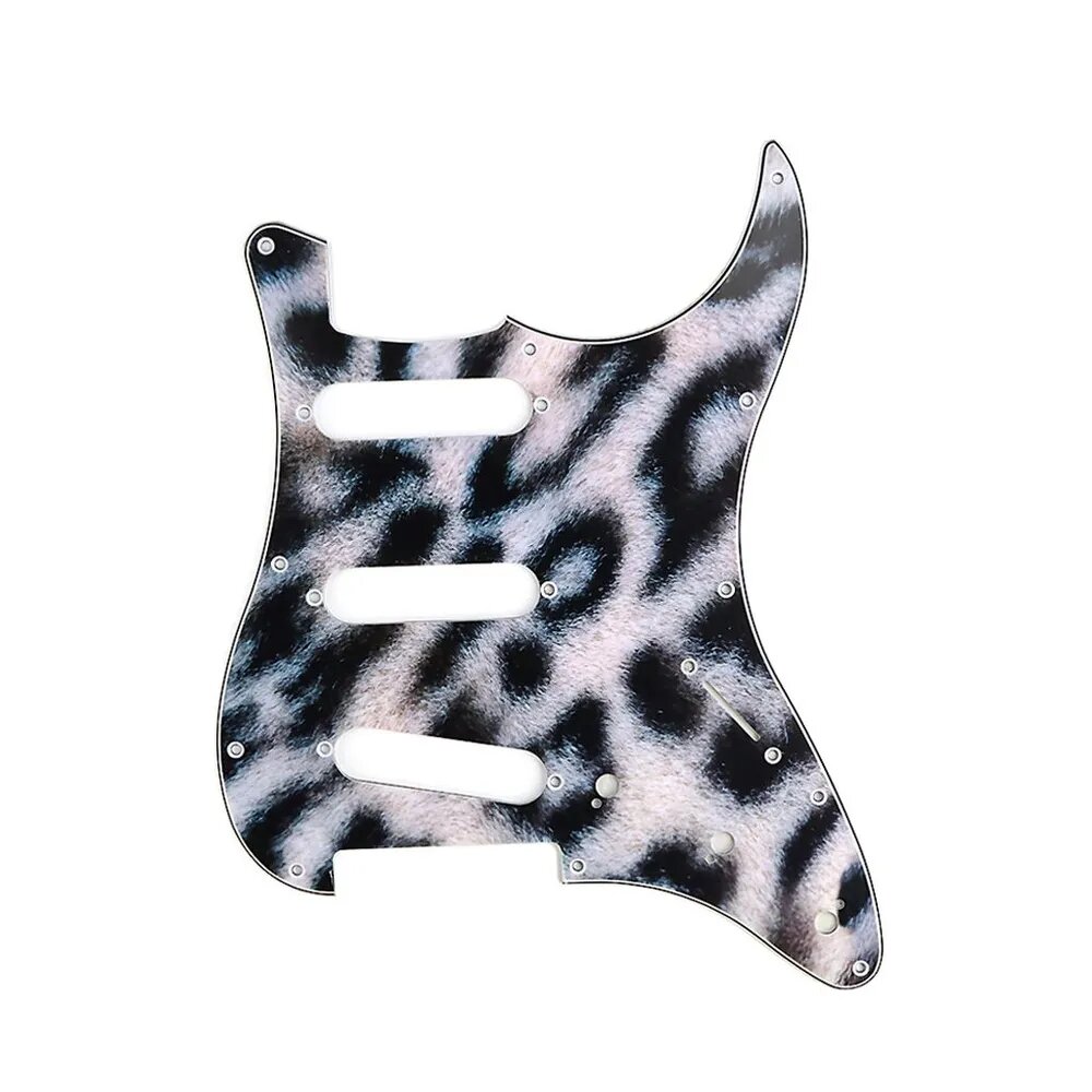 11-отверстий Strat гитара пикгард SSS Scratch Plate для Stratocaster