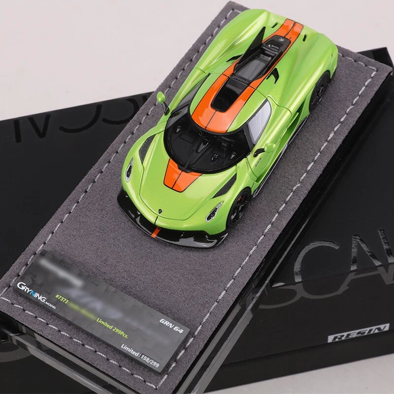 Burago GRN 1:64 модель автомобиля из резины Зеленый, зеленый
