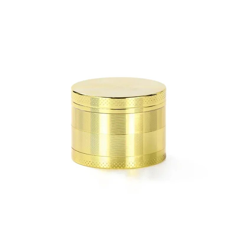 Желтый гриндер металлический 40mm-Gold