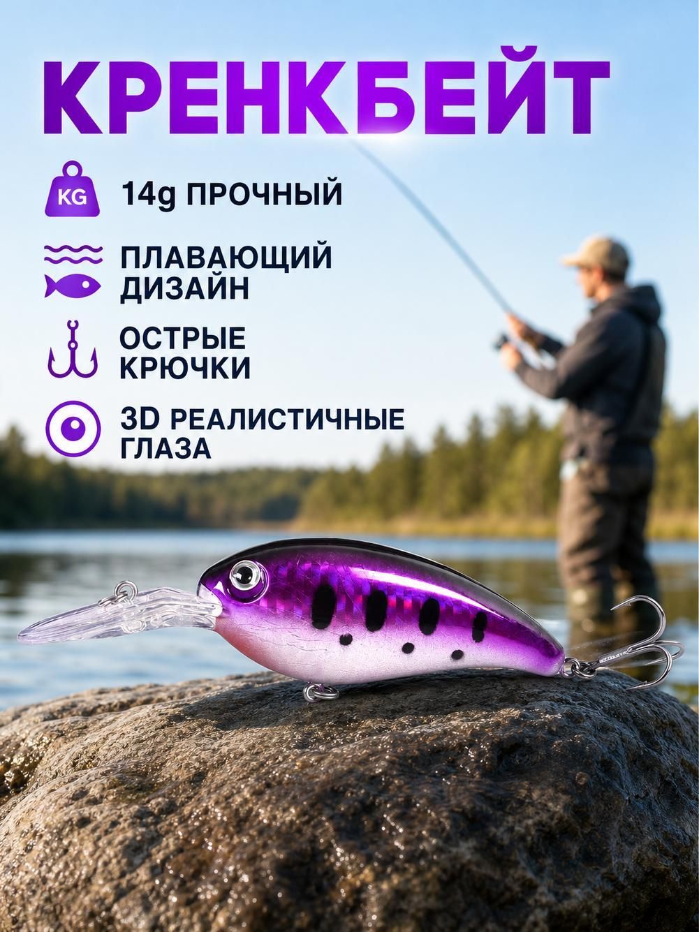 Жесткая приманка для ловли мелкой рыбы длиной 10 см с верхним слоем воды mini bionic crank swing bait