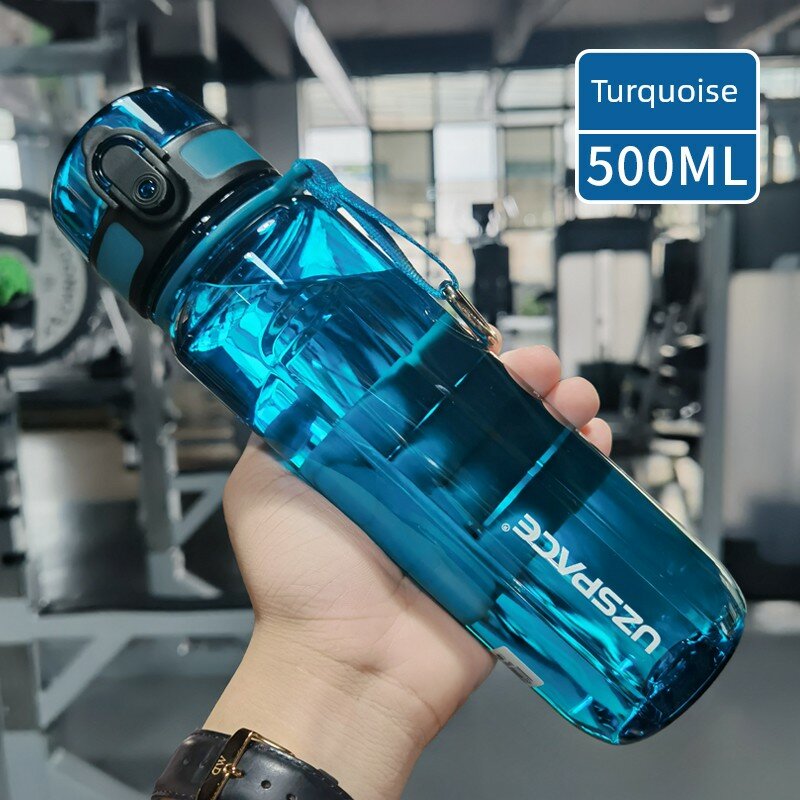 500 мл Малахитовый зеленый тритановый спортивный водный бутылка для студентов, лето, портативная, прочная, герметичная