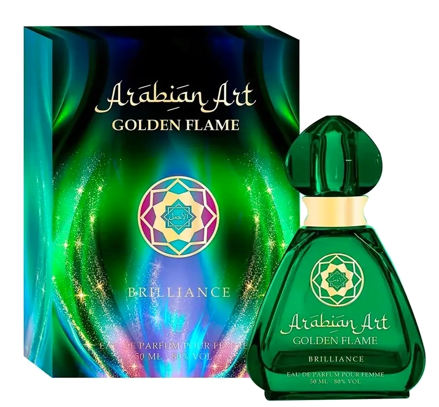 Голден Флейм Брильянс женская парфюмерная вода 50 мл - Arabian Art Golden Flame Brilliance
