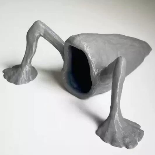 3D-печатная модель 'Морской Едок', 15.6 см, коллекционная игрушка для глубокоморских приключений