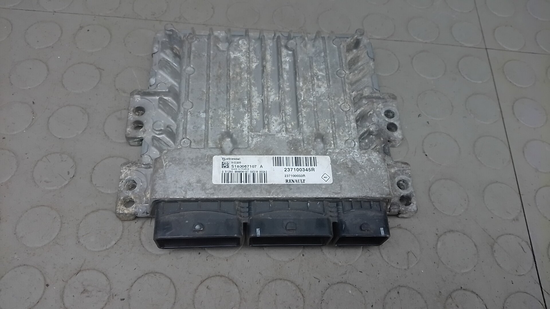 Блок управления двс RENAULT SCENIC 3, Номер 237100345r