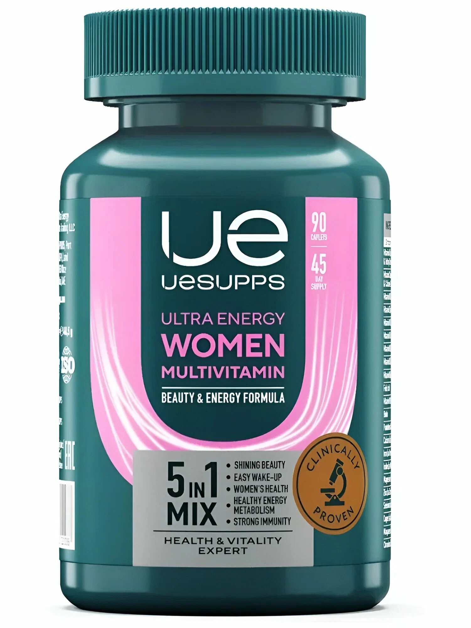 UESupps Ultra Energy Women MultiВитамин Формула 90 капс.