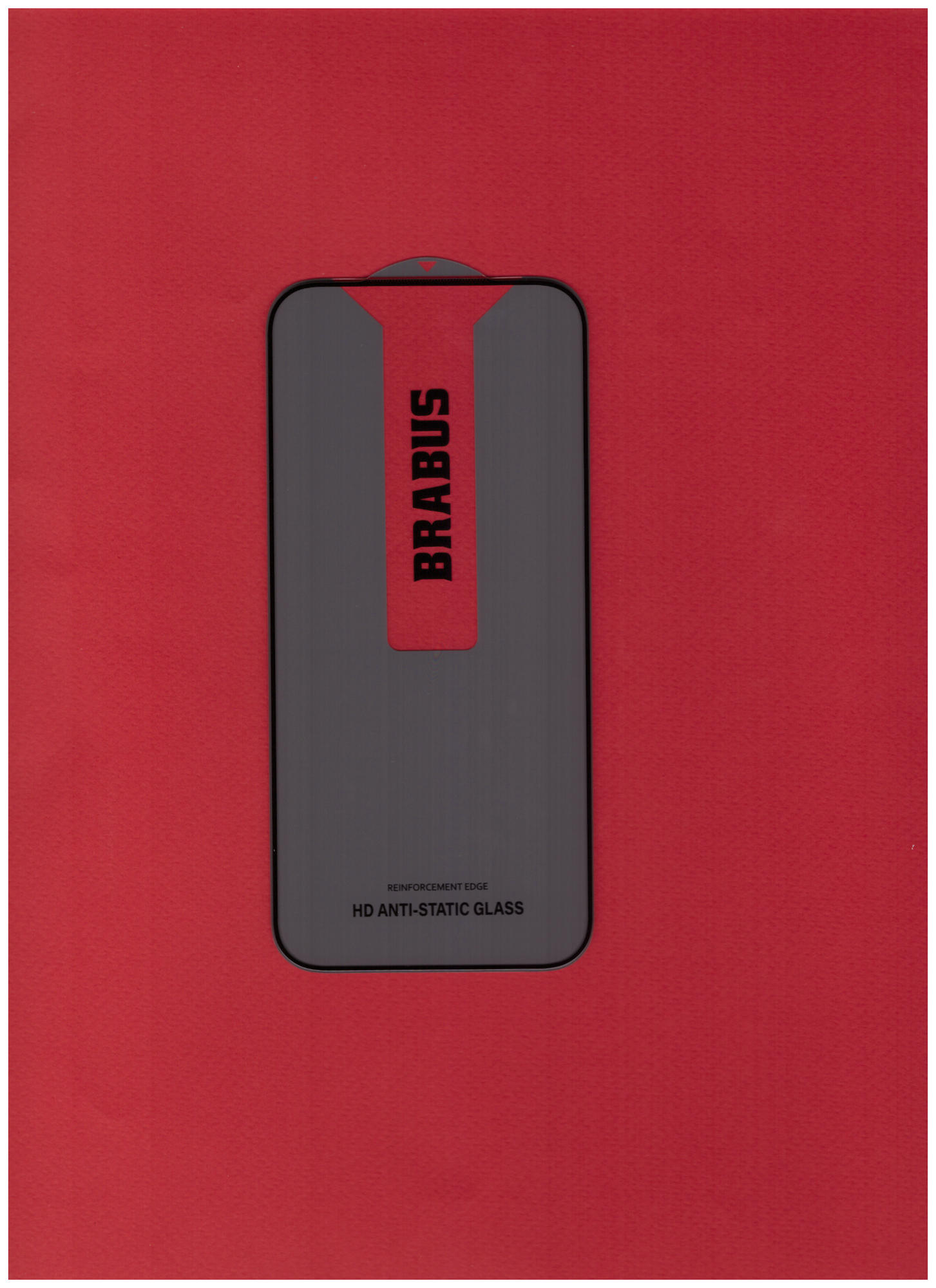 Защитное стекло Brabus для iPhone 17 PRO MAX (6.9"), противоударное стекло на Айфон 17 Про Макс, антистатичное