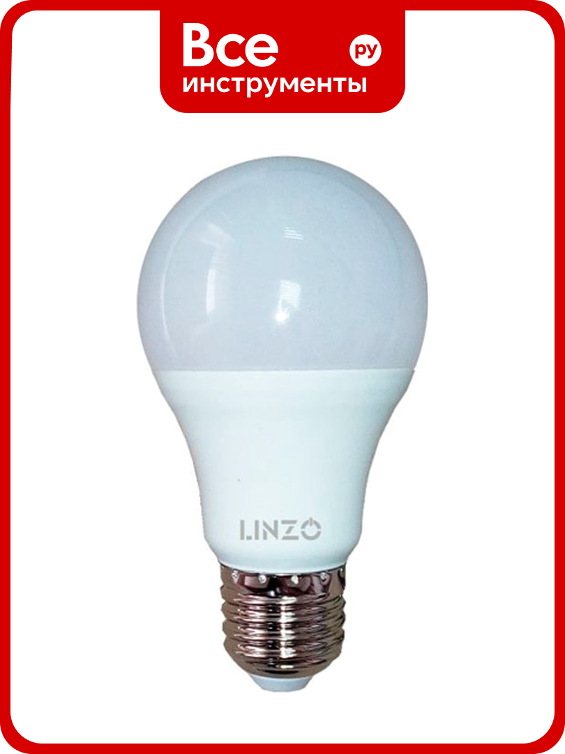 Светодиодная лампа LINZO LED A60 15W E27 4000K