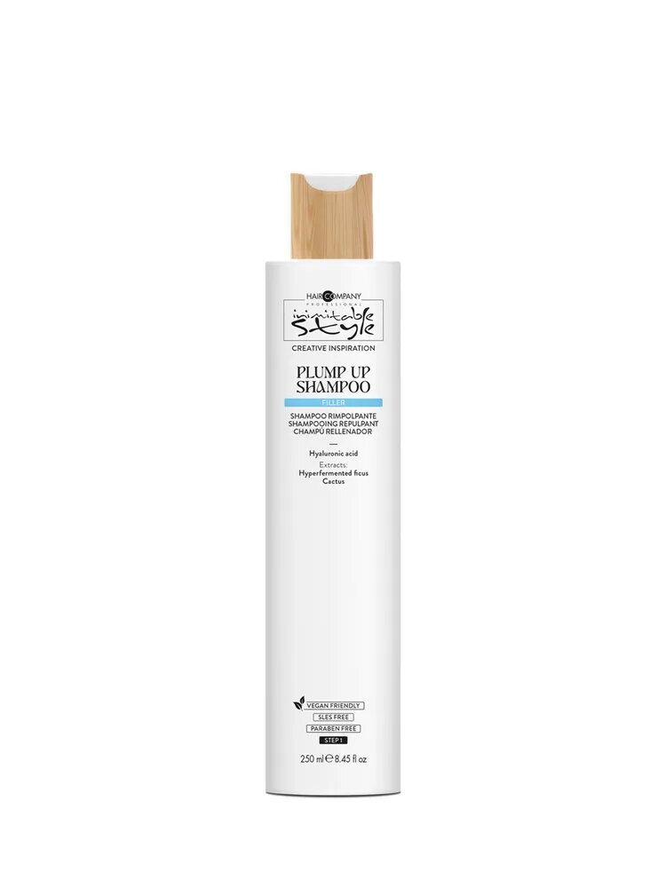 Шампунь для увеличения объема волос "Plump Up Shampoo" INIMITABLE STYLE, 250 мл
