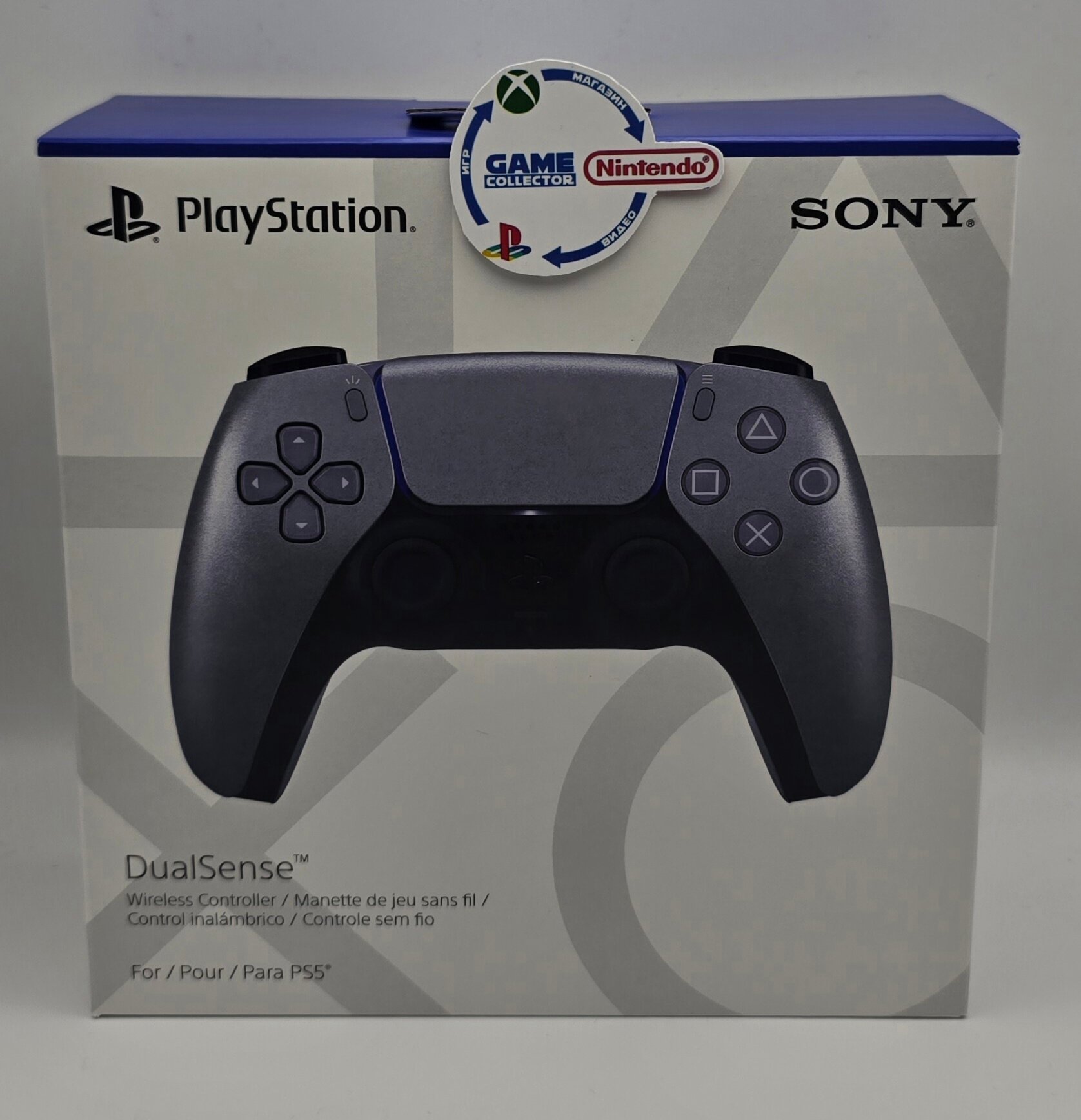 Геймпад DualSense для Sony PlayStation 5, серебристый (Sterling Silver)
