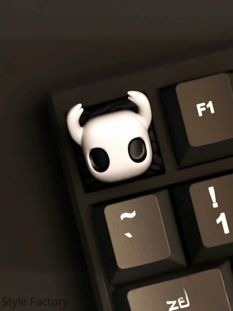 Кейкап для механической клавиатуры Hollow Knight (Полый Рыцарь), кастомный колпачок для геймера