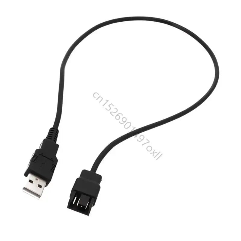 Кабель питания вентилятора ноутбука USB 4Pin 3Pin 30/50/100см 100