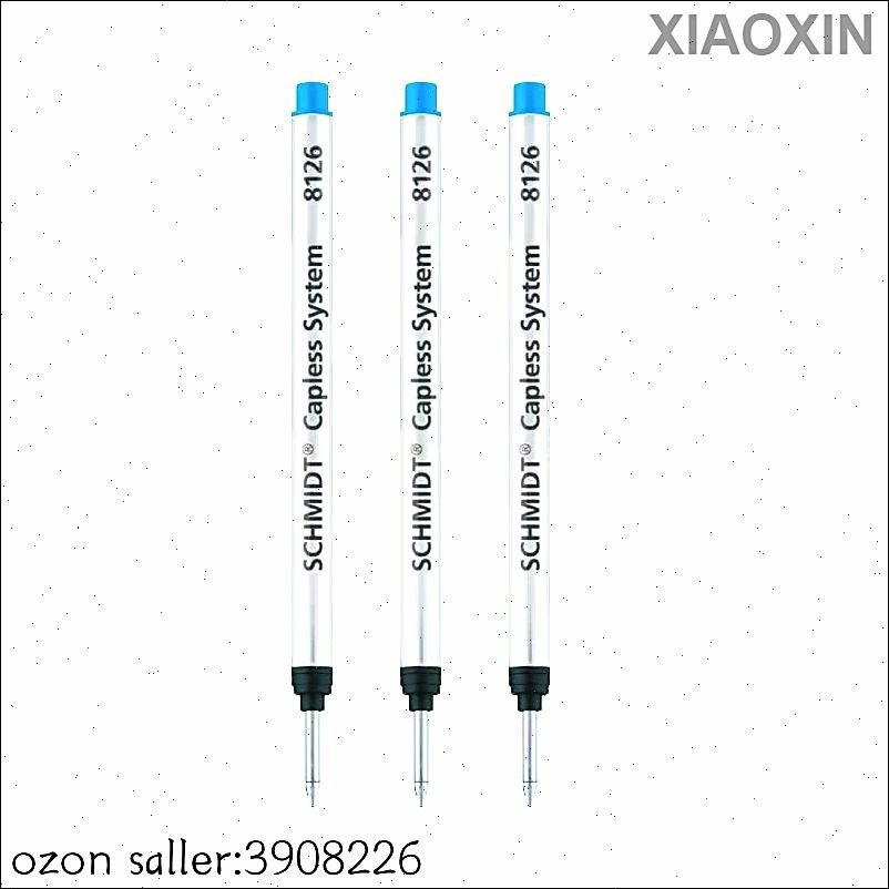 Стержень роллер SCHMIDT CAPLESS SYSTEM S 8126 BLUE FINE синий 3 шт
