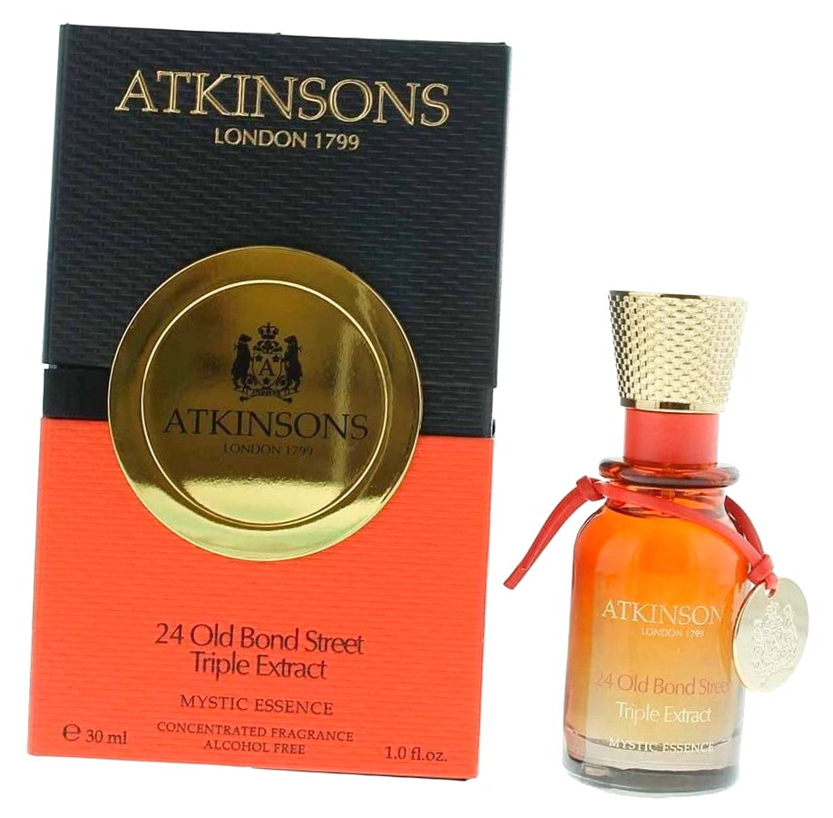 Atkinsons 24 Old Bond Street Triple Extract масляные духи 30 мл для мужчин - Тройной Экстракт