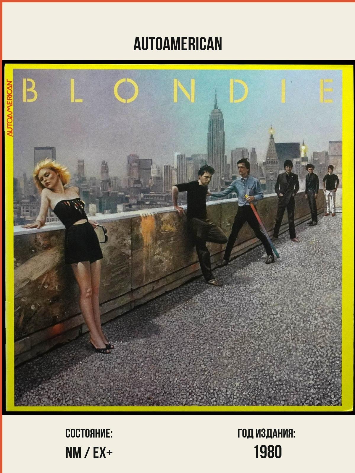 Виниловая пластинка Chrysalis Blondie – Autoamerican