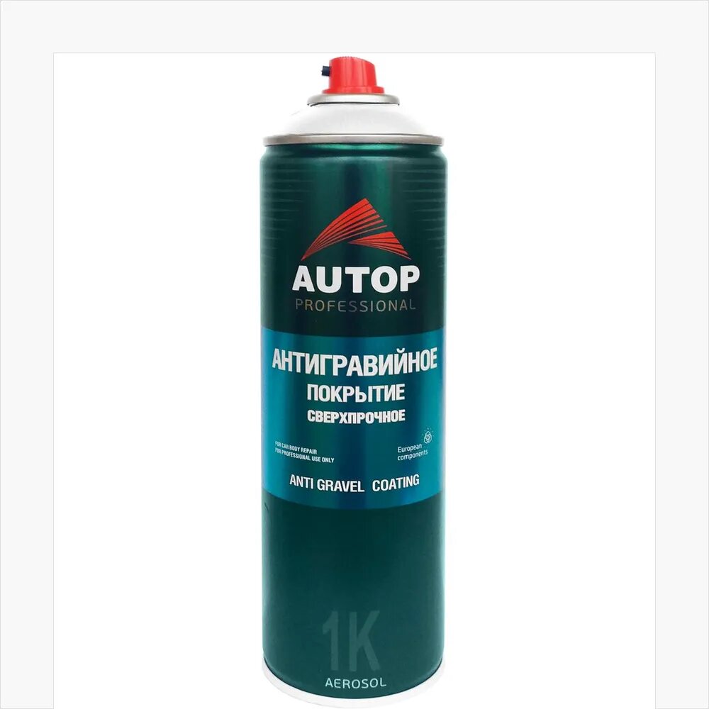 Антигравий-аэрозоль белый №10 сверхпрочный AUTOP PROFESSIONAL (650мл)