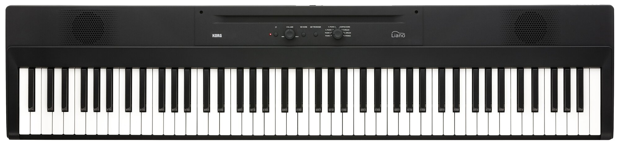 KORG L1 BK цифровое пианино Liano, 88 клавиш, цвет черный. Пюпитр и педаль в комплекте