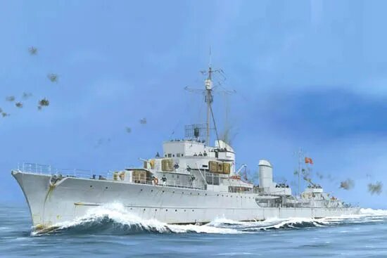 Trumpeter1/350 Эсминец Z-43 ВМС Германии типа 1944 года выпуска