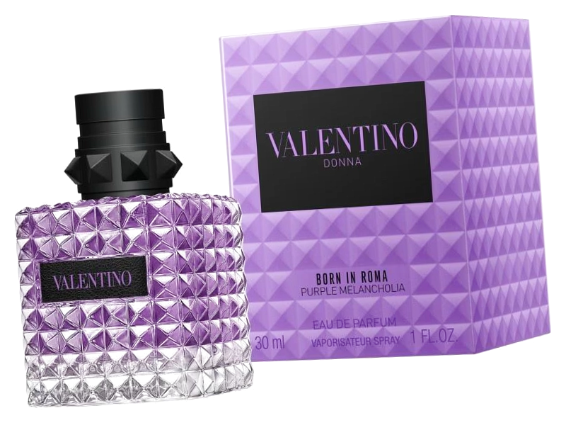 Парфюмерная вода Valentino Donna Born In Roma Purple Melancholia мини 1.2 / Пробник яркого аромата Валентино Донна Борн Ин Рома Перпл Меланхолия