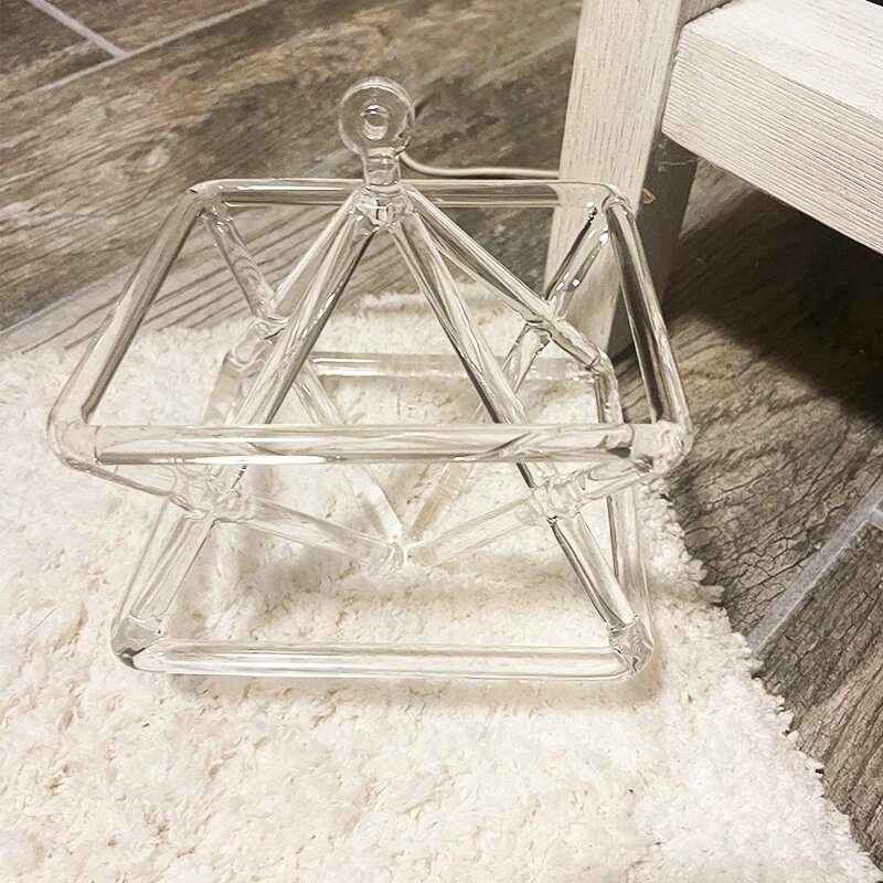 Хрустальная поющая пирамида 10 дюймов, Clear