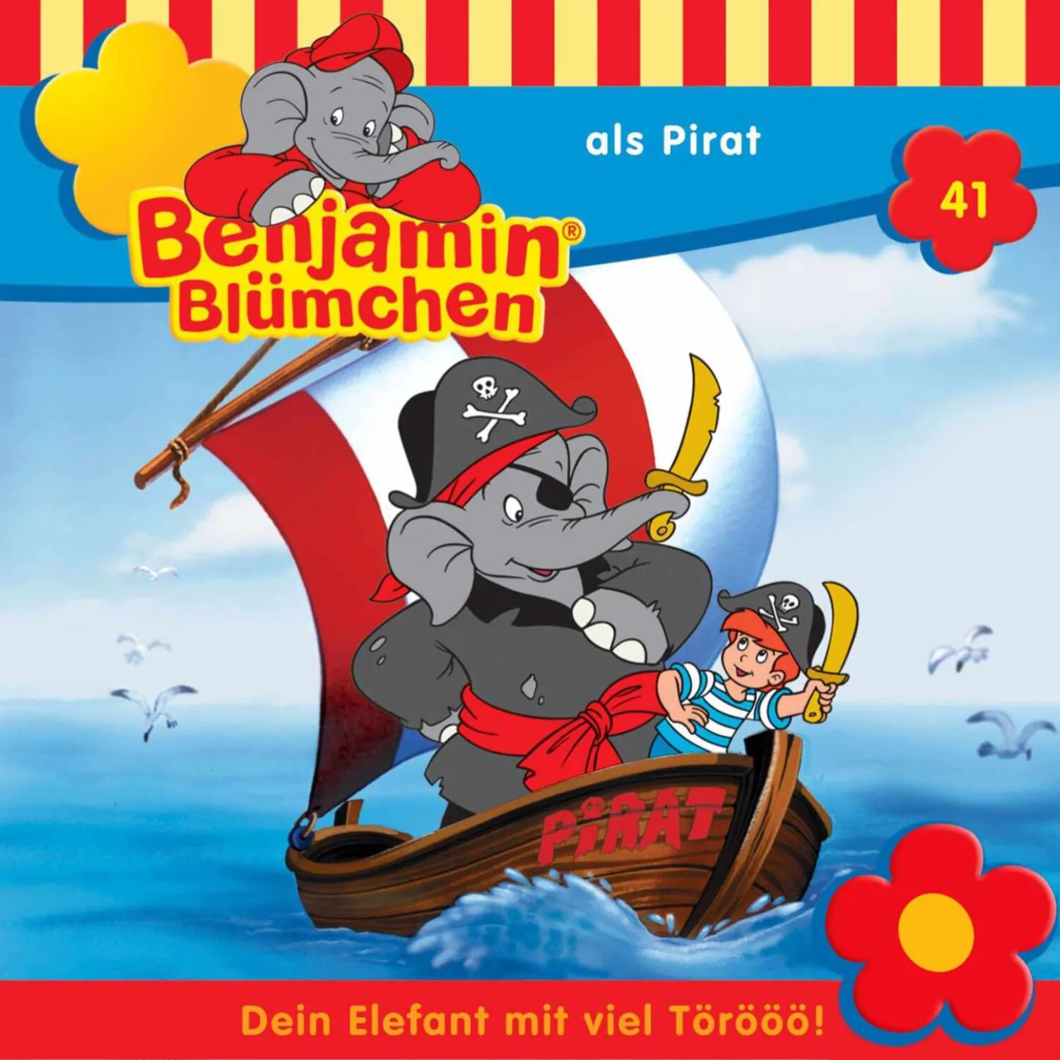 Benjamin Blümchen, Folge 41: Benjamin als Pirat [Аудиокнига]