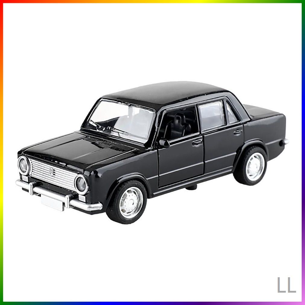 Металлическая модель машины Lada Жигули ВАЗ 2101, коллекционная машинка 1:36, инерционный автомобиль для детей и взрослых