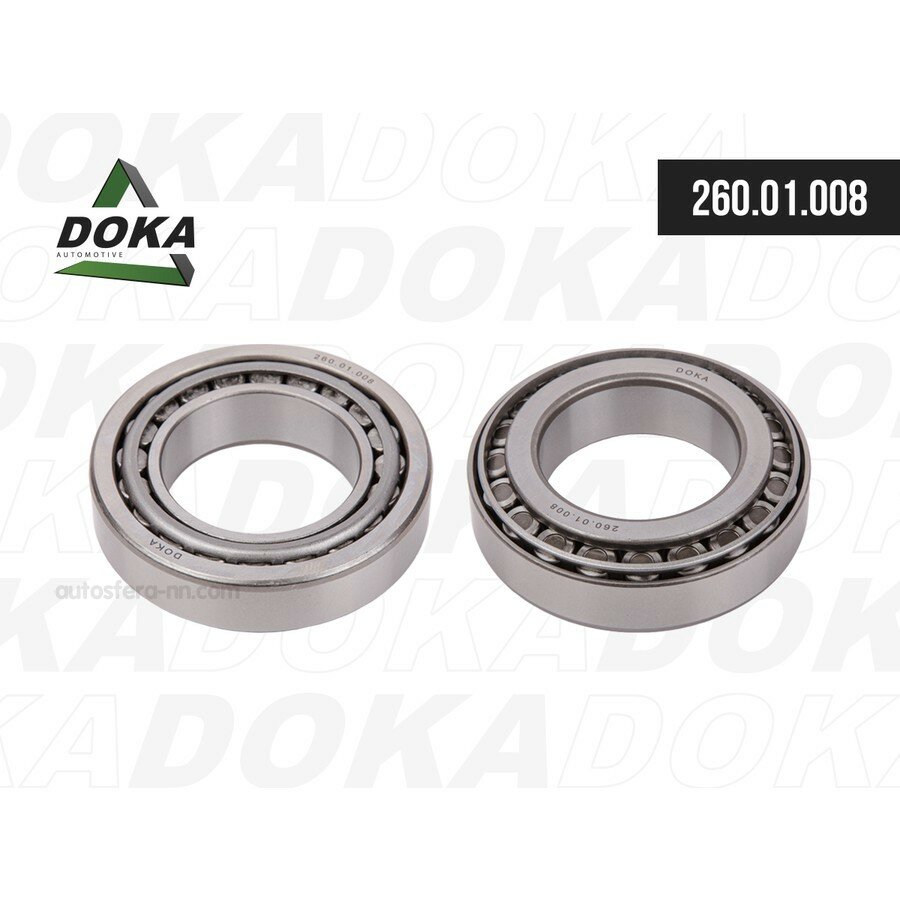 DOKA 26001008 Подшипник D=130 b=33.25 d=75 задней ступицы внутренний ПАЗ "Аврора" 485453-П