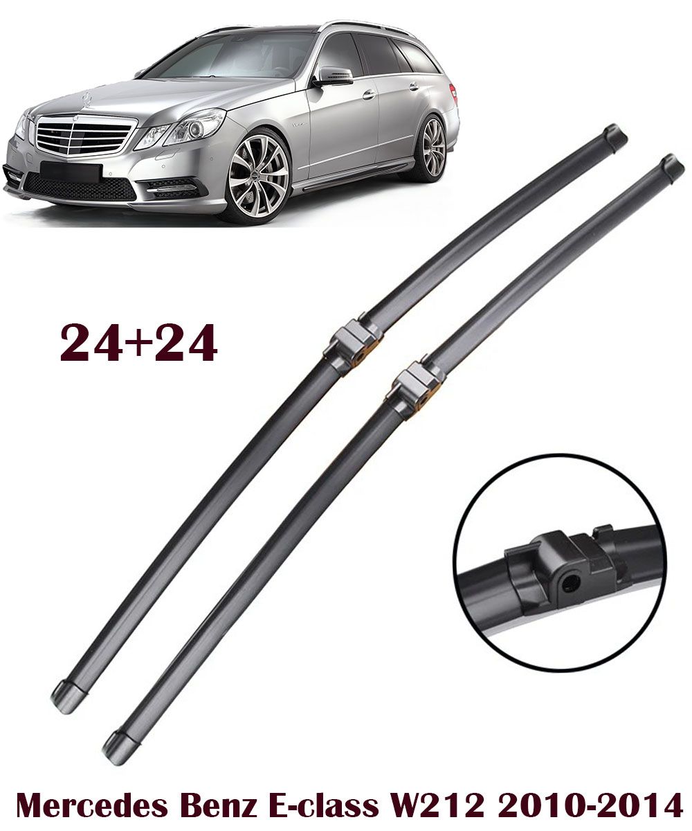 Щетки стеклоочистителя Mercedes Benz E-class W212 2010-2014 24+24 дюймов