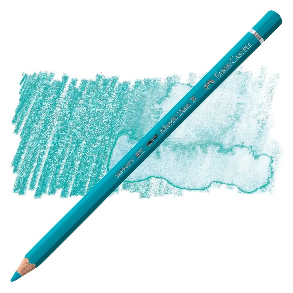 Карандаш цветной акварельный Faber-Castell "Albrecht Durer", 1 шт, цвет №156 кобальтовая зелень