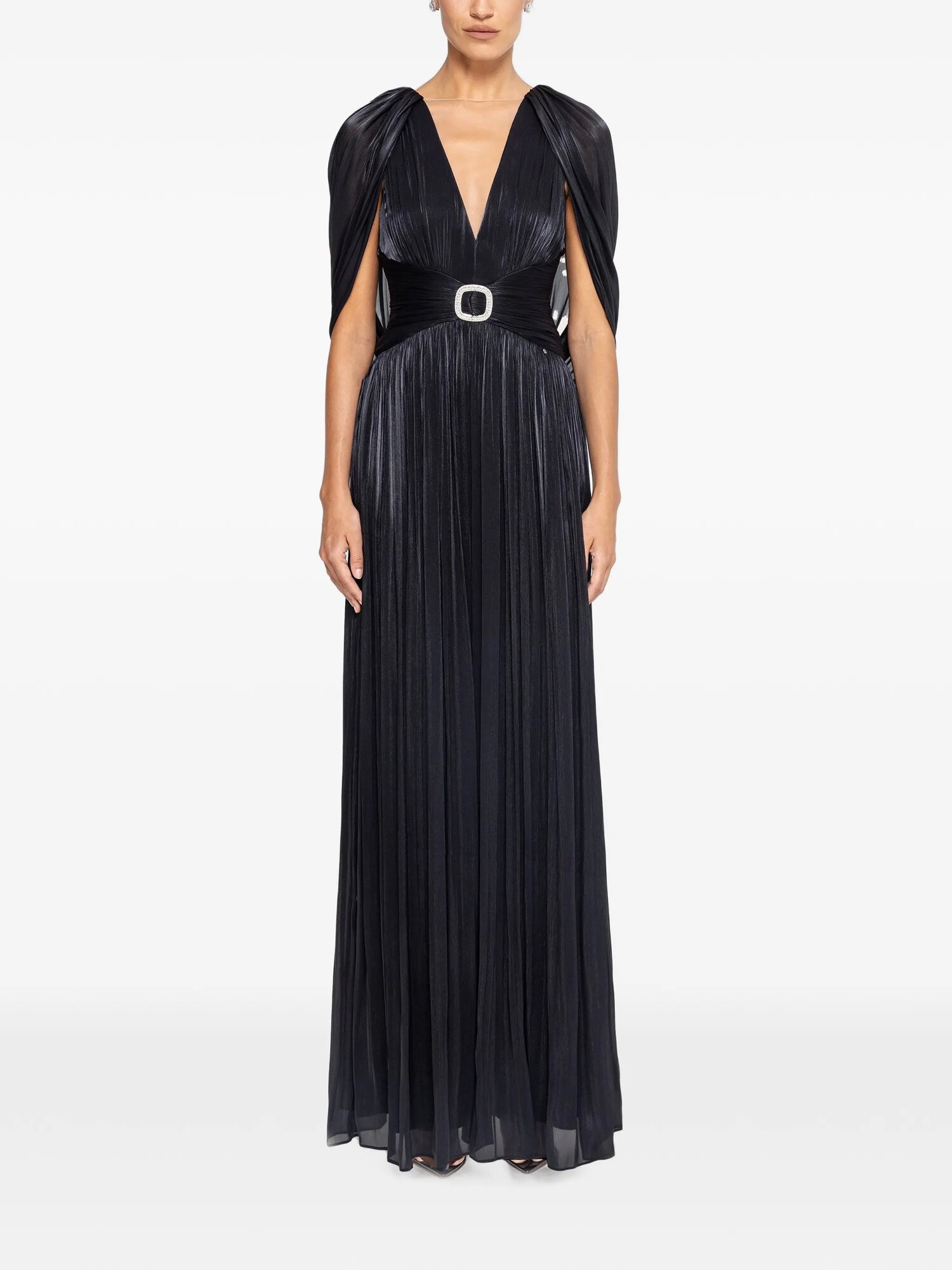 Платье Nissa Open-back chiffon maxi dress