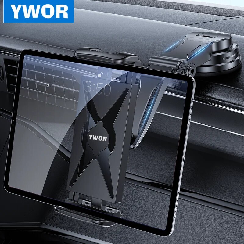Водонепроницаемый автомобильный держатель для планшета YWOR 4,7-13 дюймов