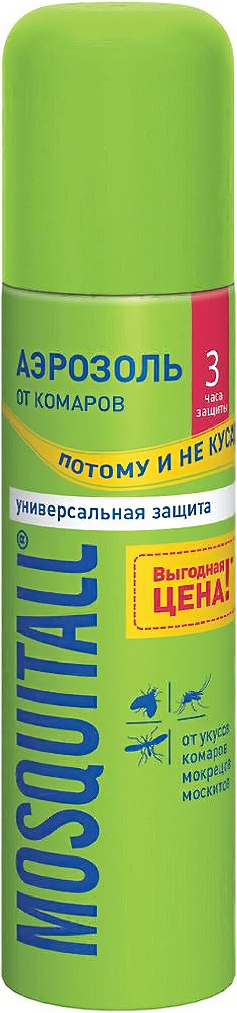 Аэрозоль Mosquitall Универсальная защита 150 мл