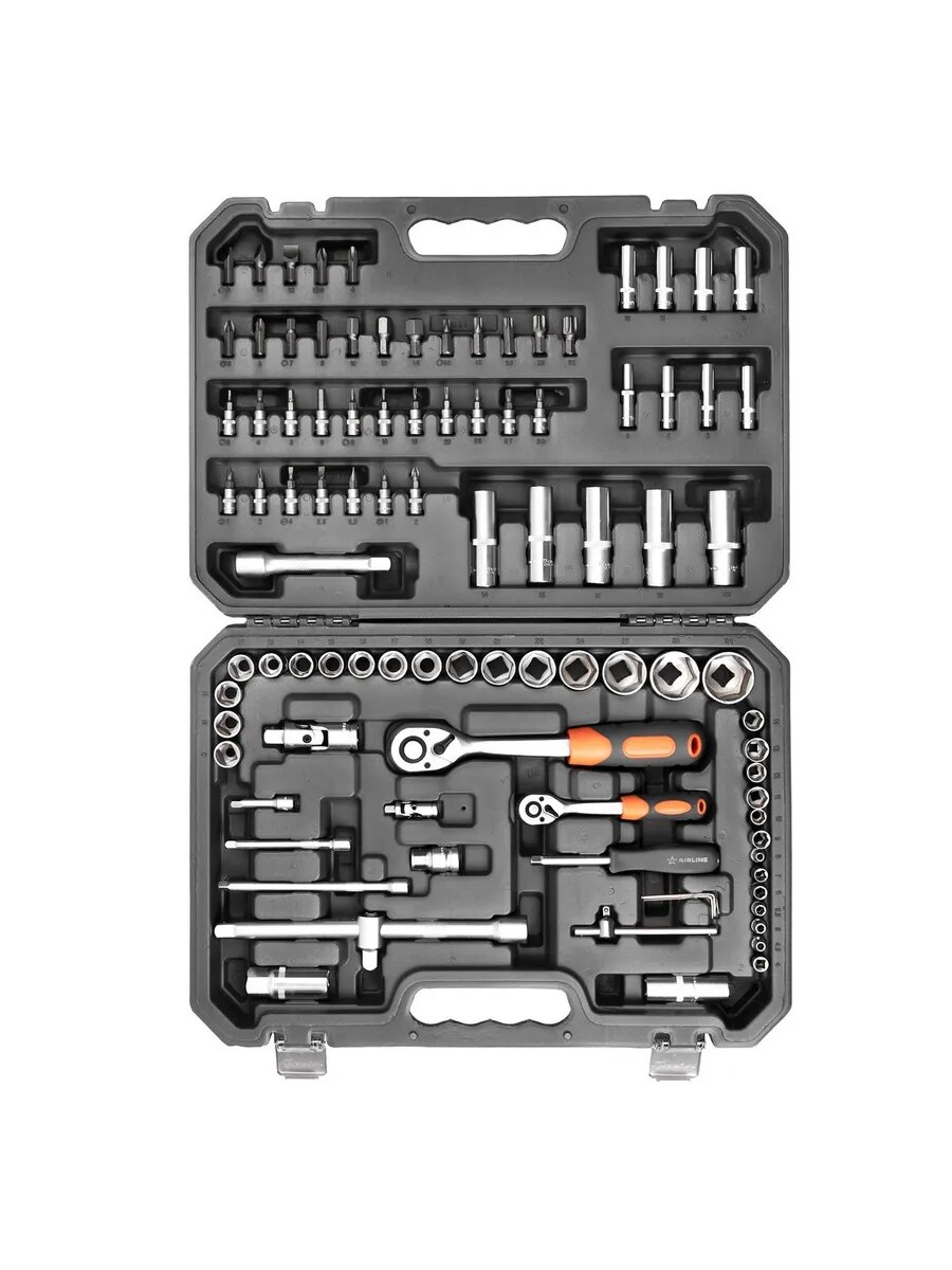 Набор инструмента 94 пр. 1/2" 1/4" 6 гр, арт. AT9405