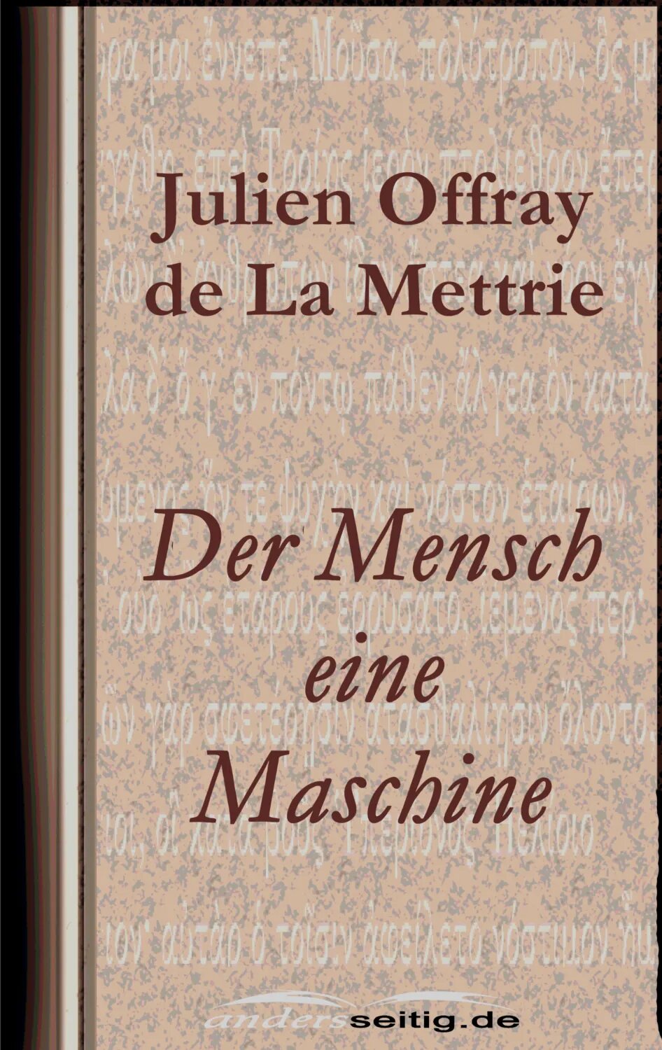 Der Mensch eine Maschine [Цифровая книга]