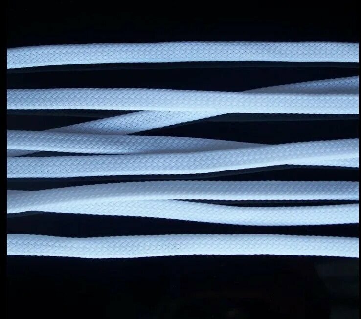 Плетеная оболочка для проводов PET 3 мм 20 метров, трижды плотная змеиная сетка, до 240 C, экологичная огнезащитная, защитная от истирания, для кабелей и проводов