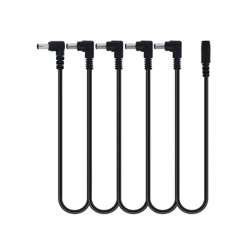 Адаптер питания для педали гитарных эффектов с 1 по 5 полосный Усиленный 9 В Бесшумный Центральный Отрицательный Адаптер гитарной педали