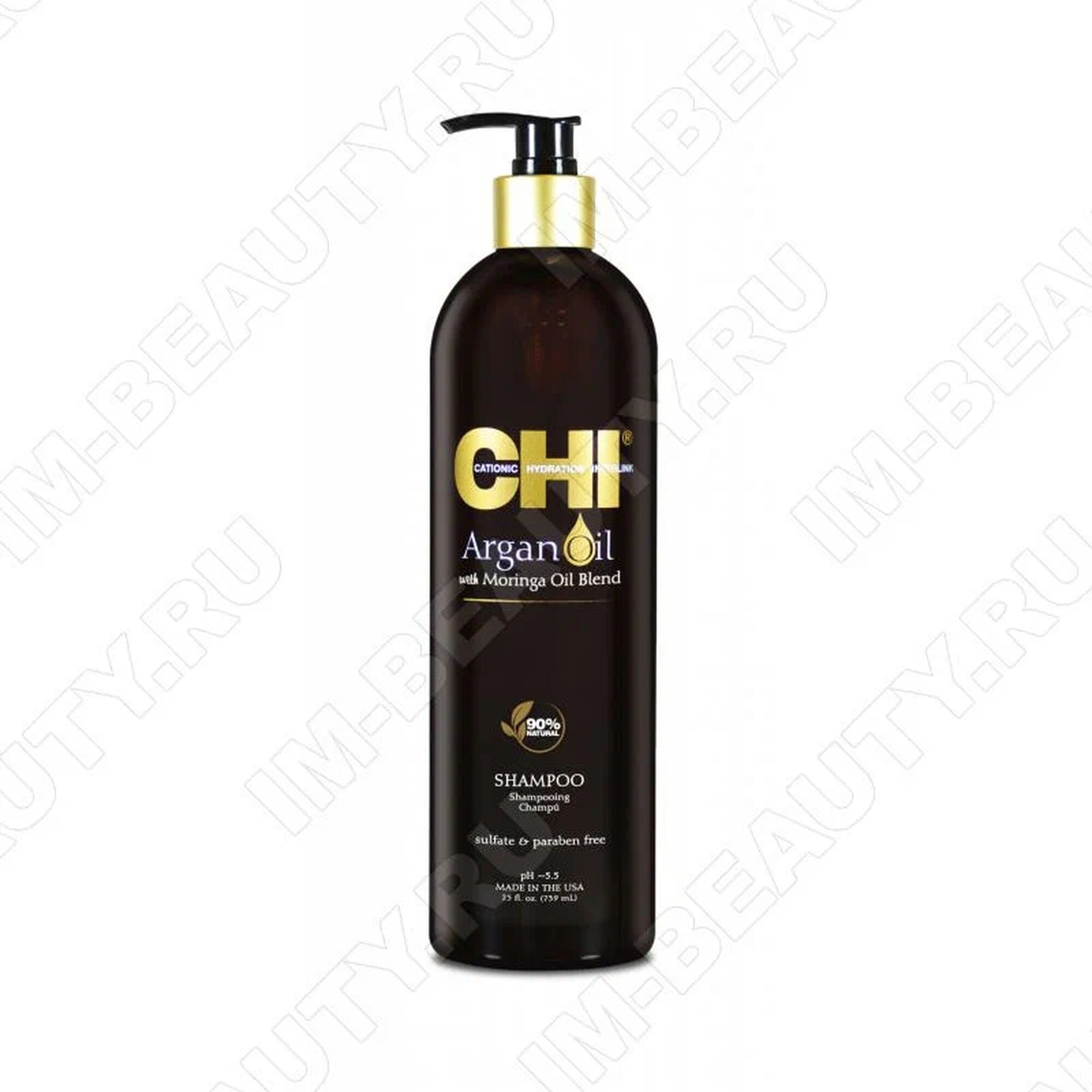 Шампунь CHI с Маслом Арганы и Маслом Моринга (CHI ARGAN OIL)
