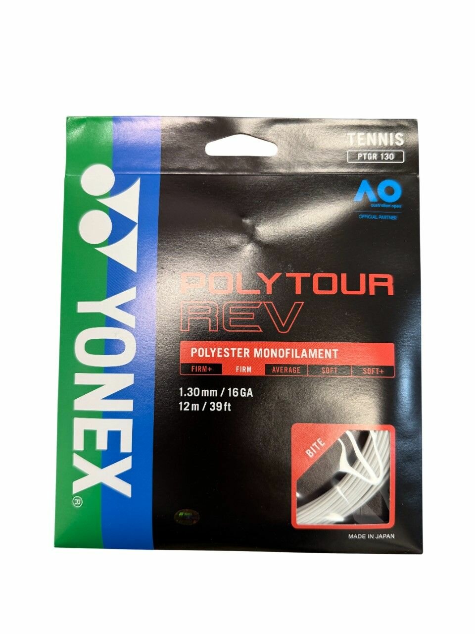 Струна теннисная Yonex Poly Tour Rev White 12m 1.3mm
