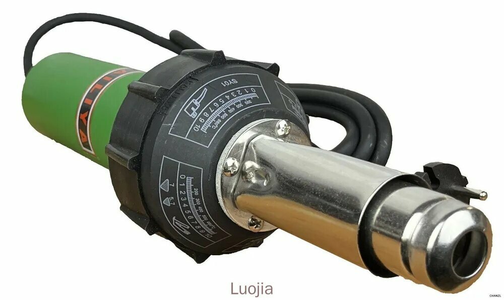 Строительный сварочный фен Kailiya 1600w для сварки термопластических пластмасс ПВХ, ПП, ПНД